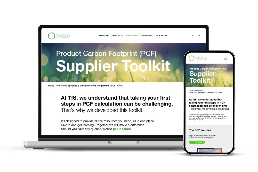 Empower your decarbonisation journey with the TfS PCF Supplier Toolkit ...