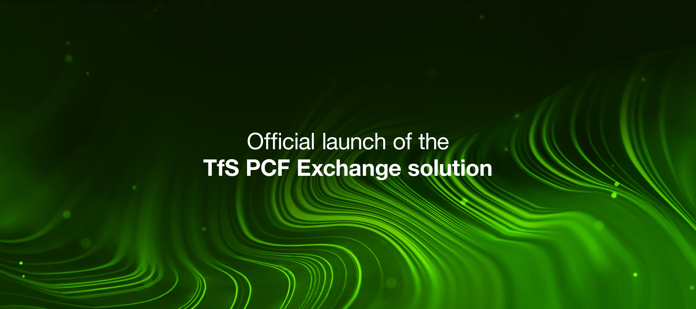 Press release - TfS unveils pioneering carbon data exchange to drive ...